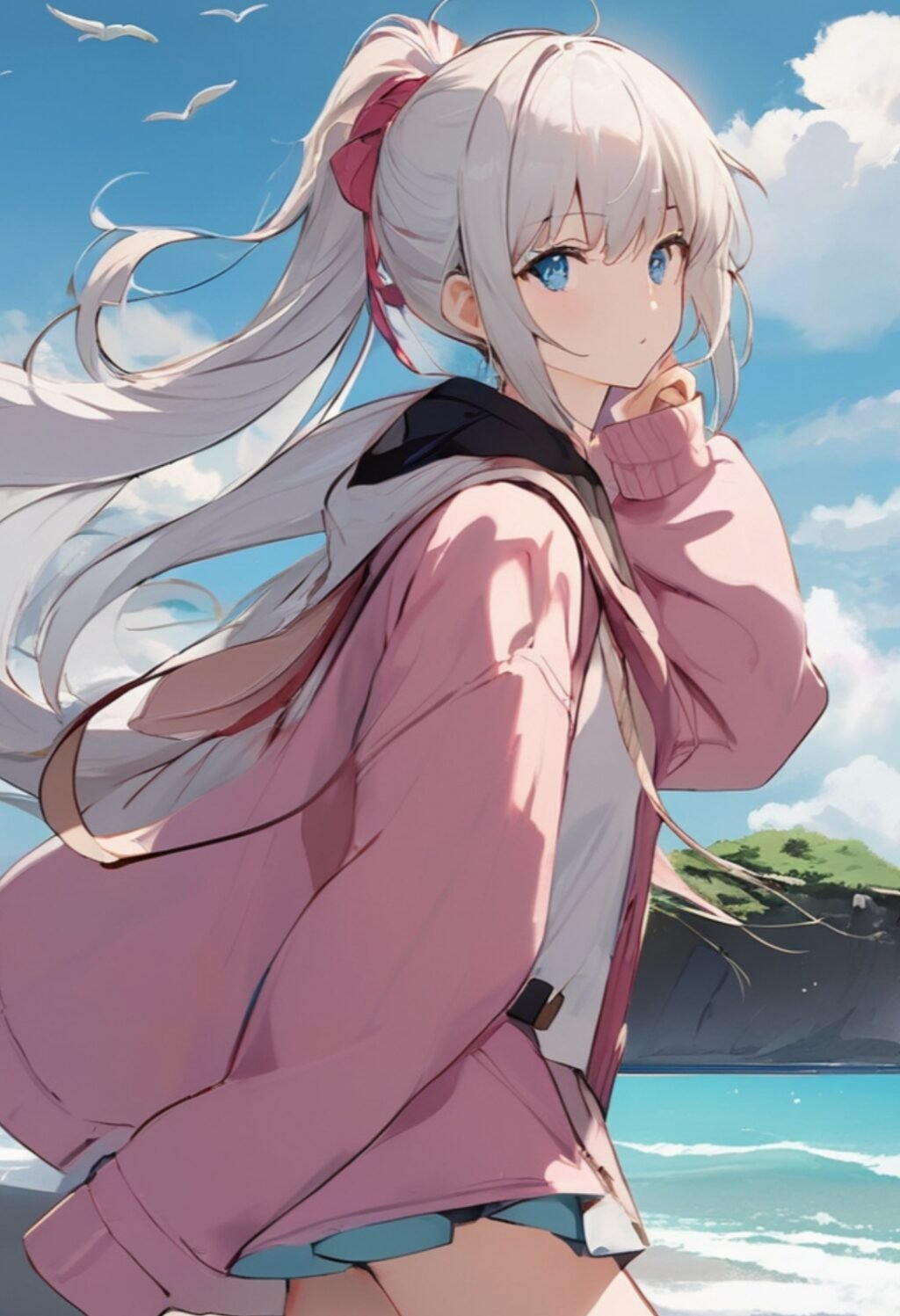 Chapter 1 : Becoming a White Haired Girl stranded on a deserted island ...